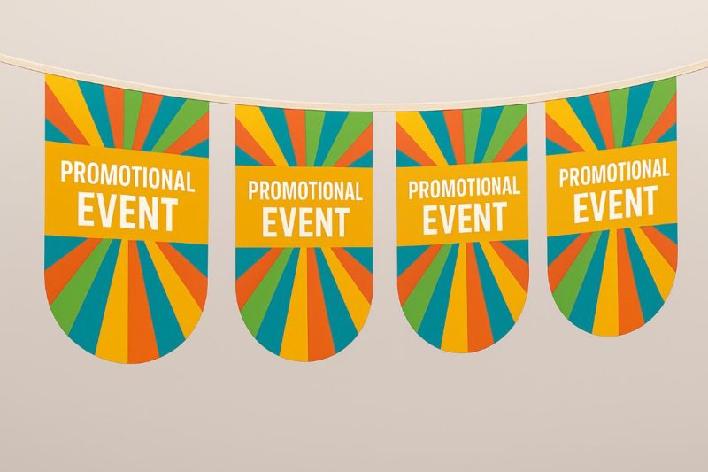 Custom Bunting That Makes Your Brand Promotion Stand Out | B-Loony Ltd